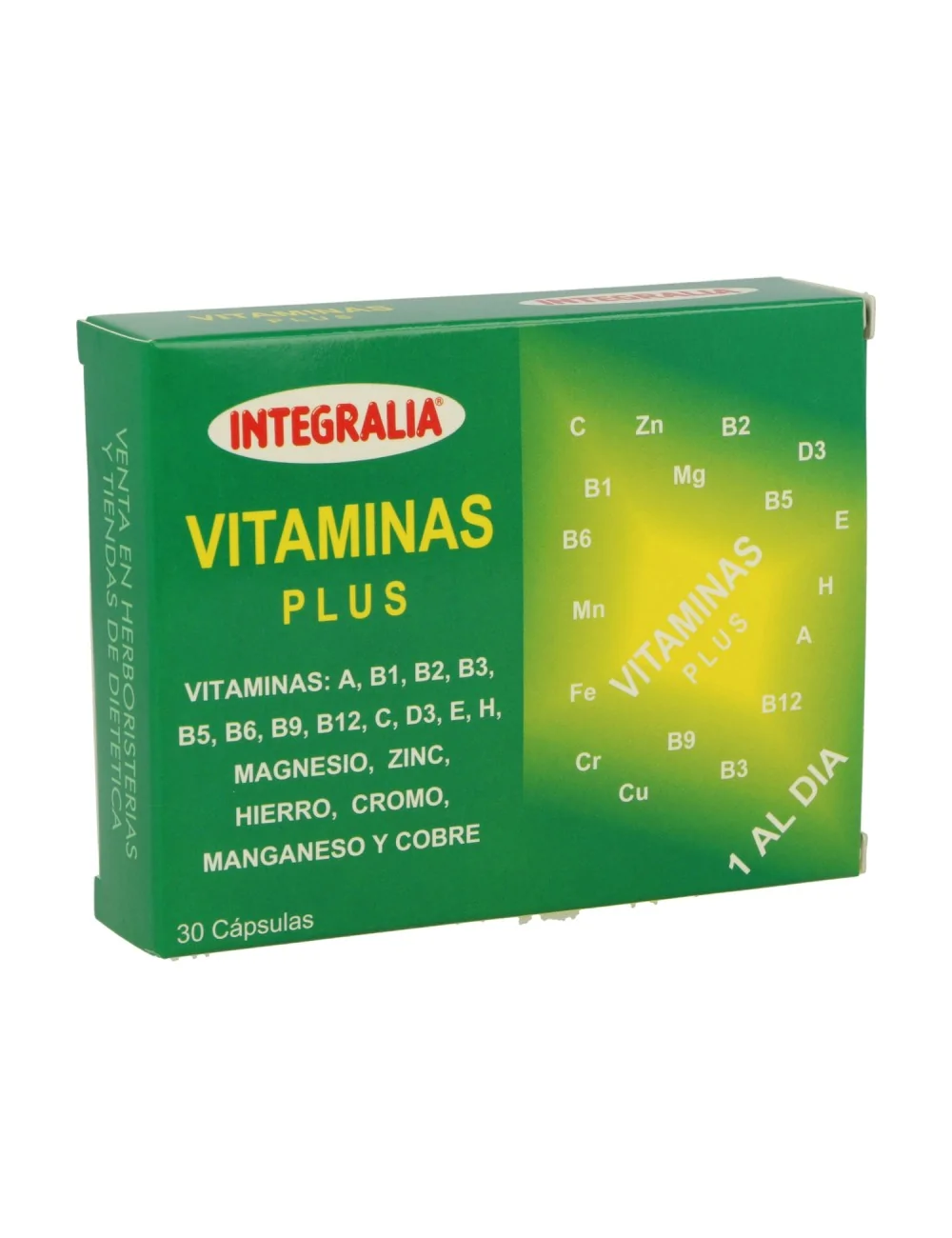 Integralia Vitaminas Plus 30 Cápsulas