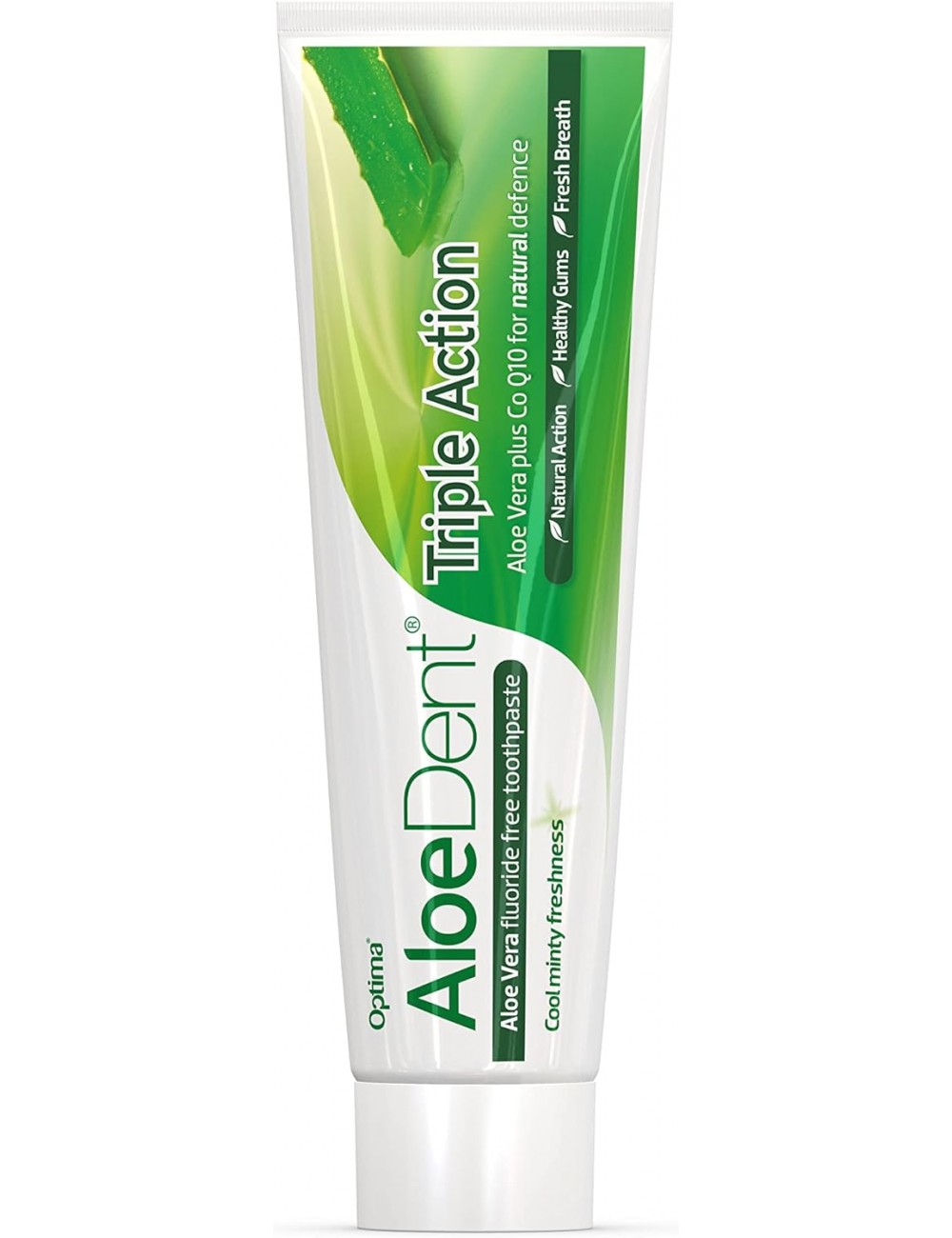 Compra Dentifrico Aloedent Triple Acción 100 ml Optima en Solocolágenos.com