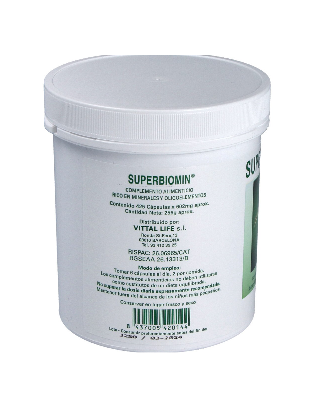 Biomin Superbiomin 425 Cáp.