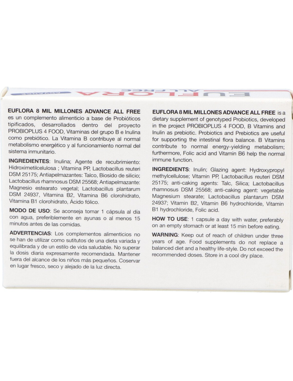 Gricar Euflora Advance 24 Cap 520 mg