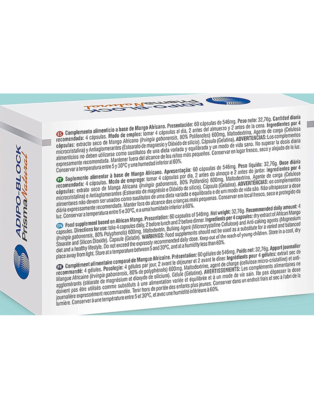 Prisma Natural Adipo Block 60 Cap.