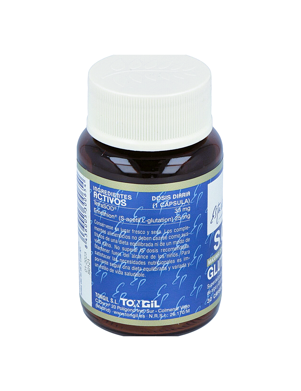 Tongil S.O.D. y Glutation 30 Cap