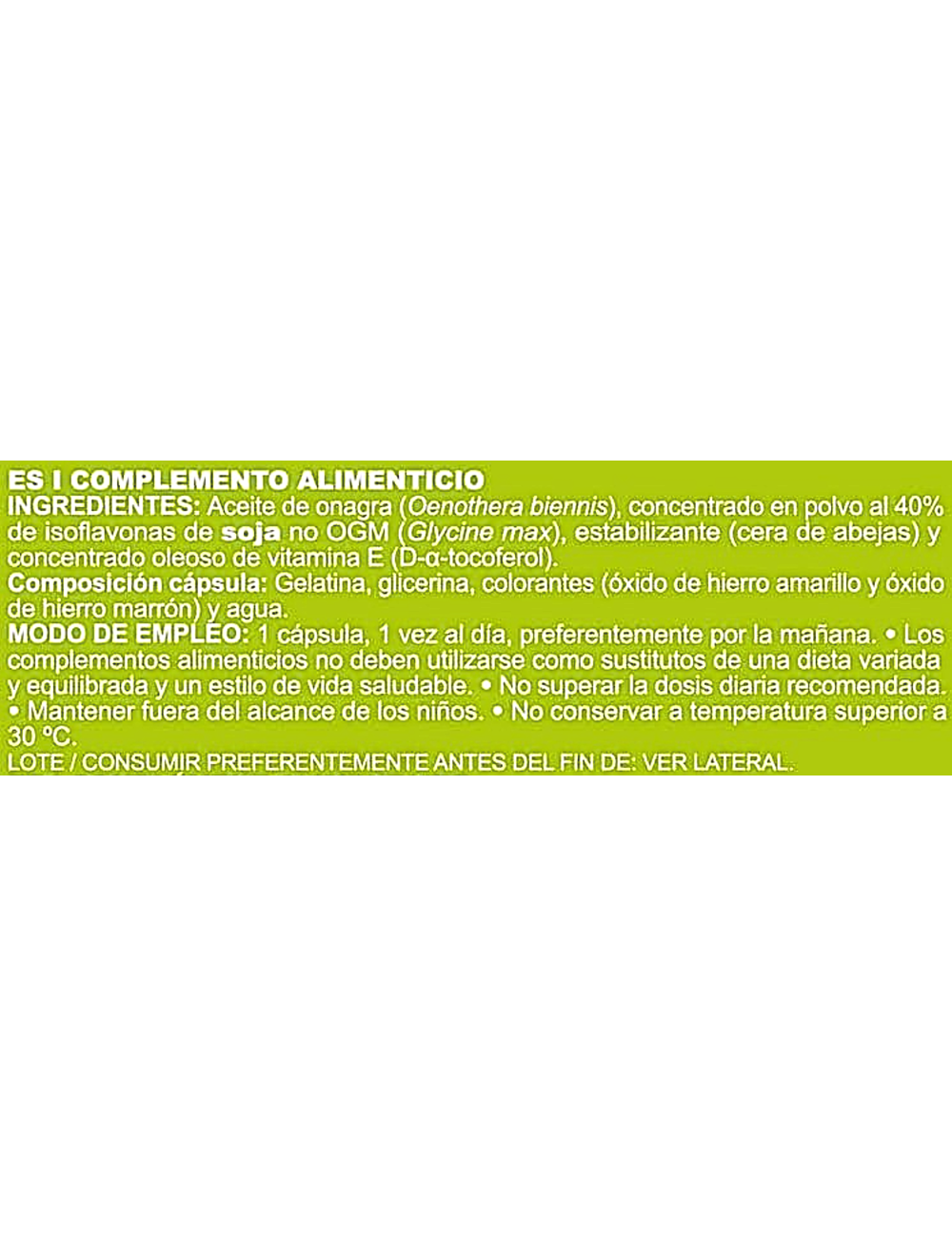 Marnys Fitohelp Isoflavonas 30 capsulas