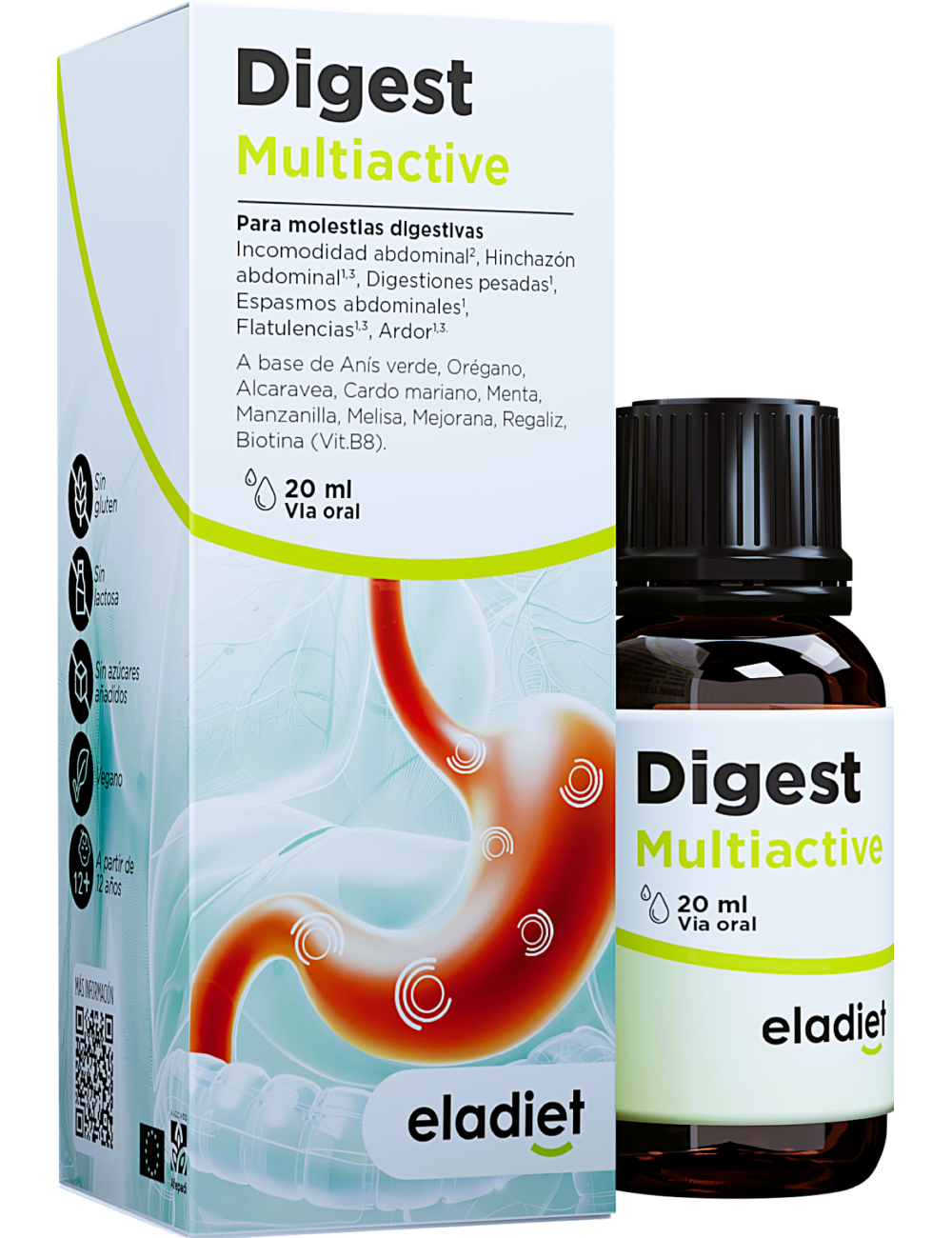 Eladiet digest Multiactive Molestias Digestivas 20 ml