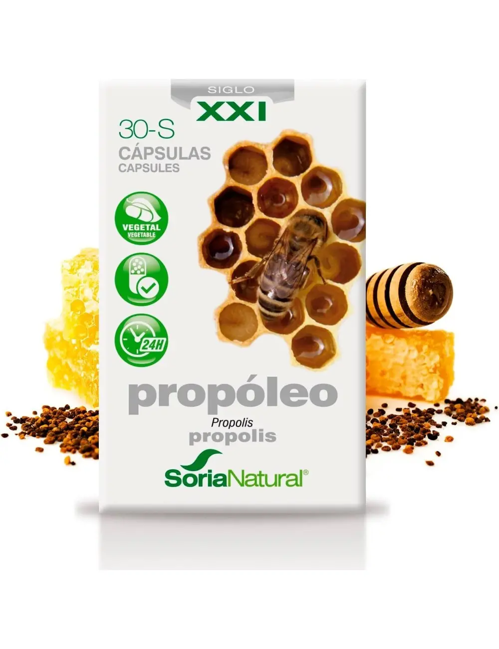 Soria Natural Propóleo 30 Cáp.