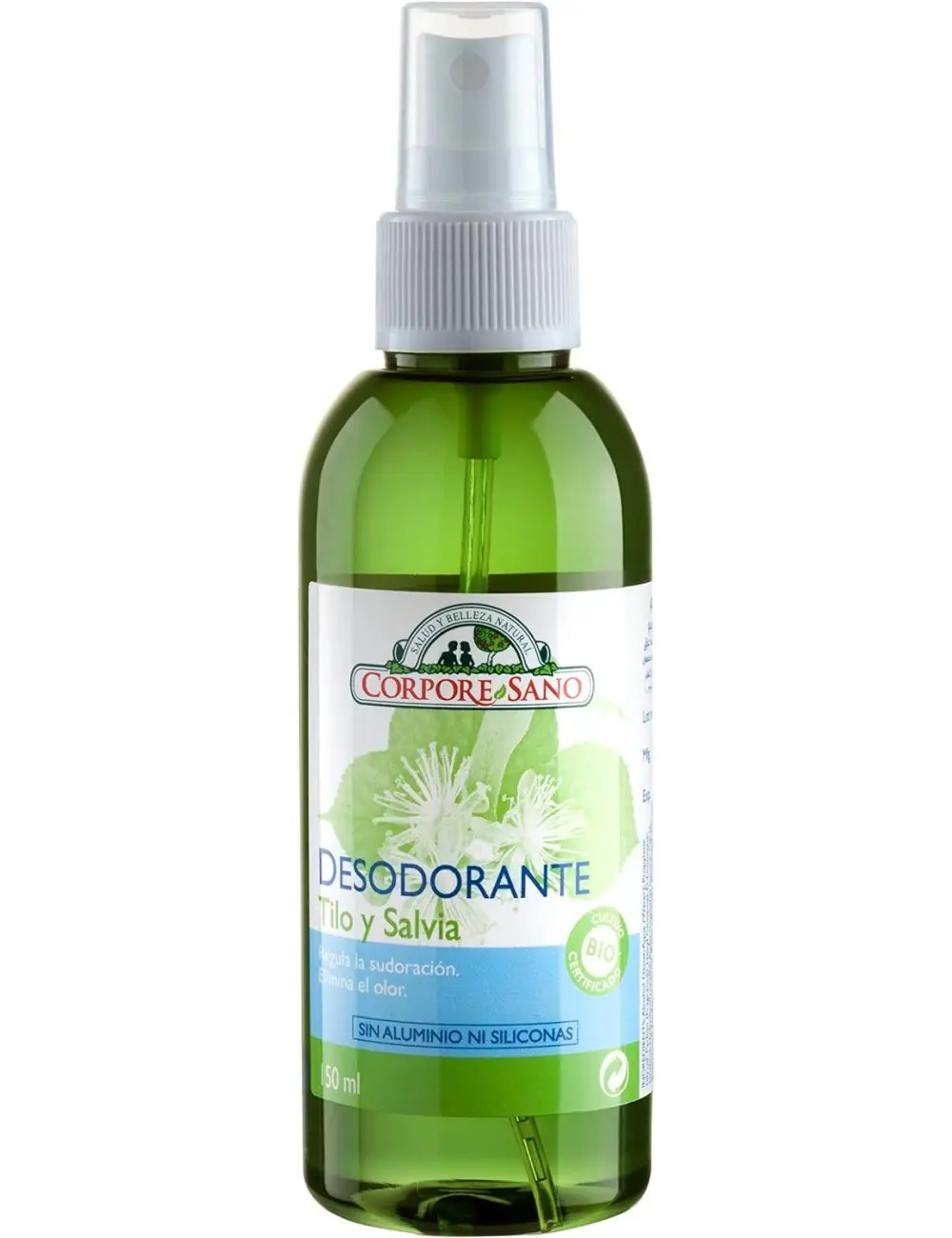 Corpore sano Desodorante tilo y salvia 150 ml