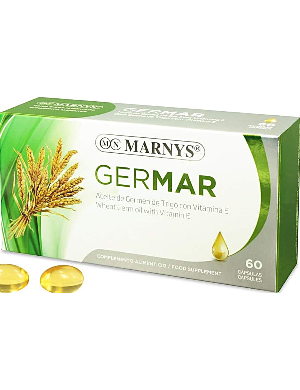 Marnys Germar Aceite de Germen de Trigo 60 capsulas